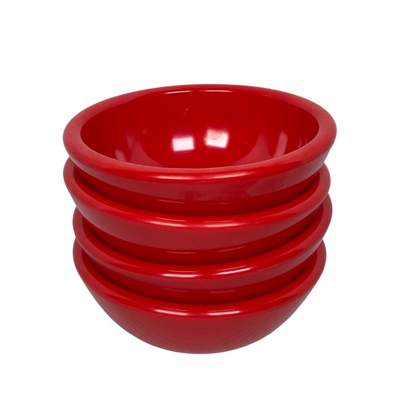 Zak! | Dining | Zak Designs Melissa Easton Melamine Red Bowls Set Of 4 ...